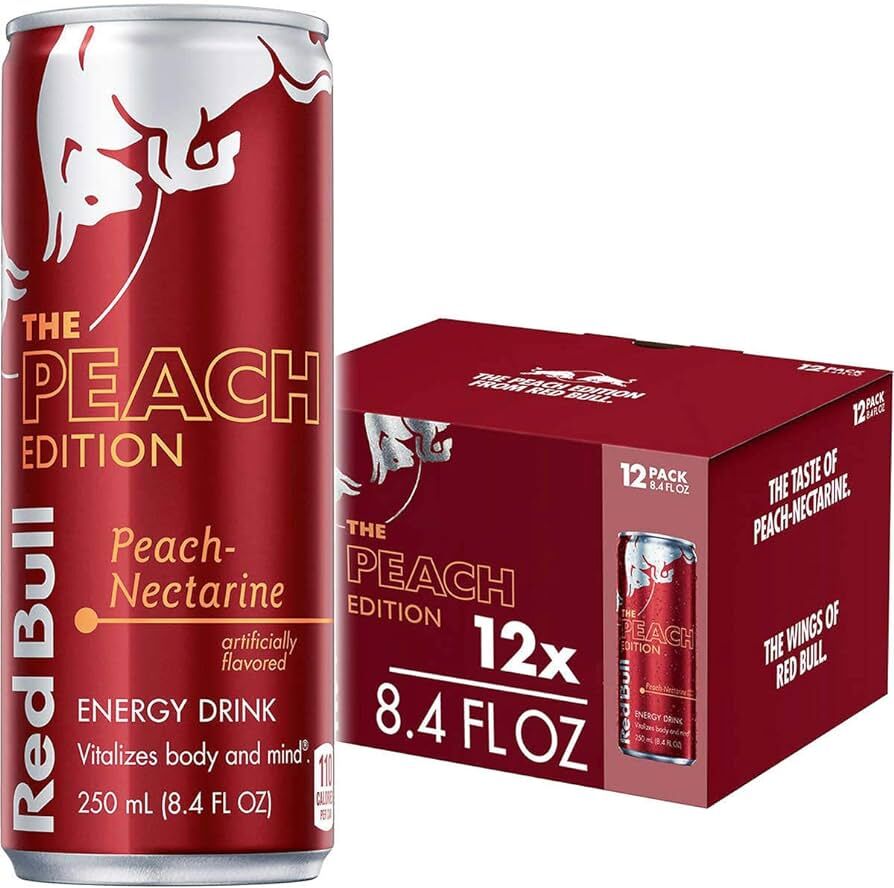 Red Bull Peach Special Edition Wholesale (peach) 24 X250ml - Canada ...