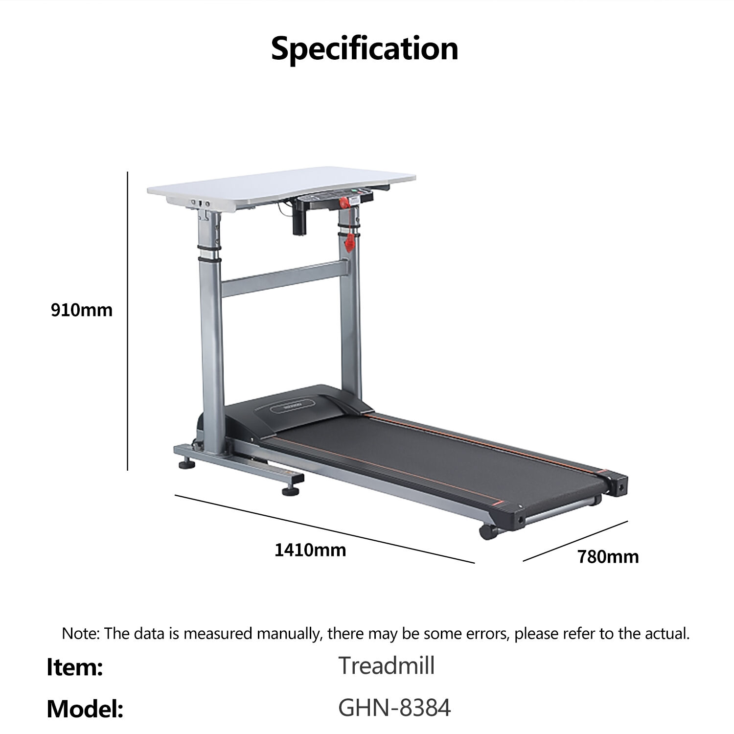 Home Use Ac Motor Treadmill With Table - Expore China Wholesale Ac ...