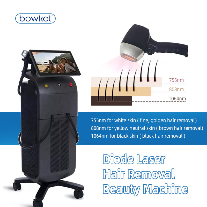 Bowkwet High Speed Depilacion Diodo Laser Ice 755nm 808nm 1064nm Lazer ...