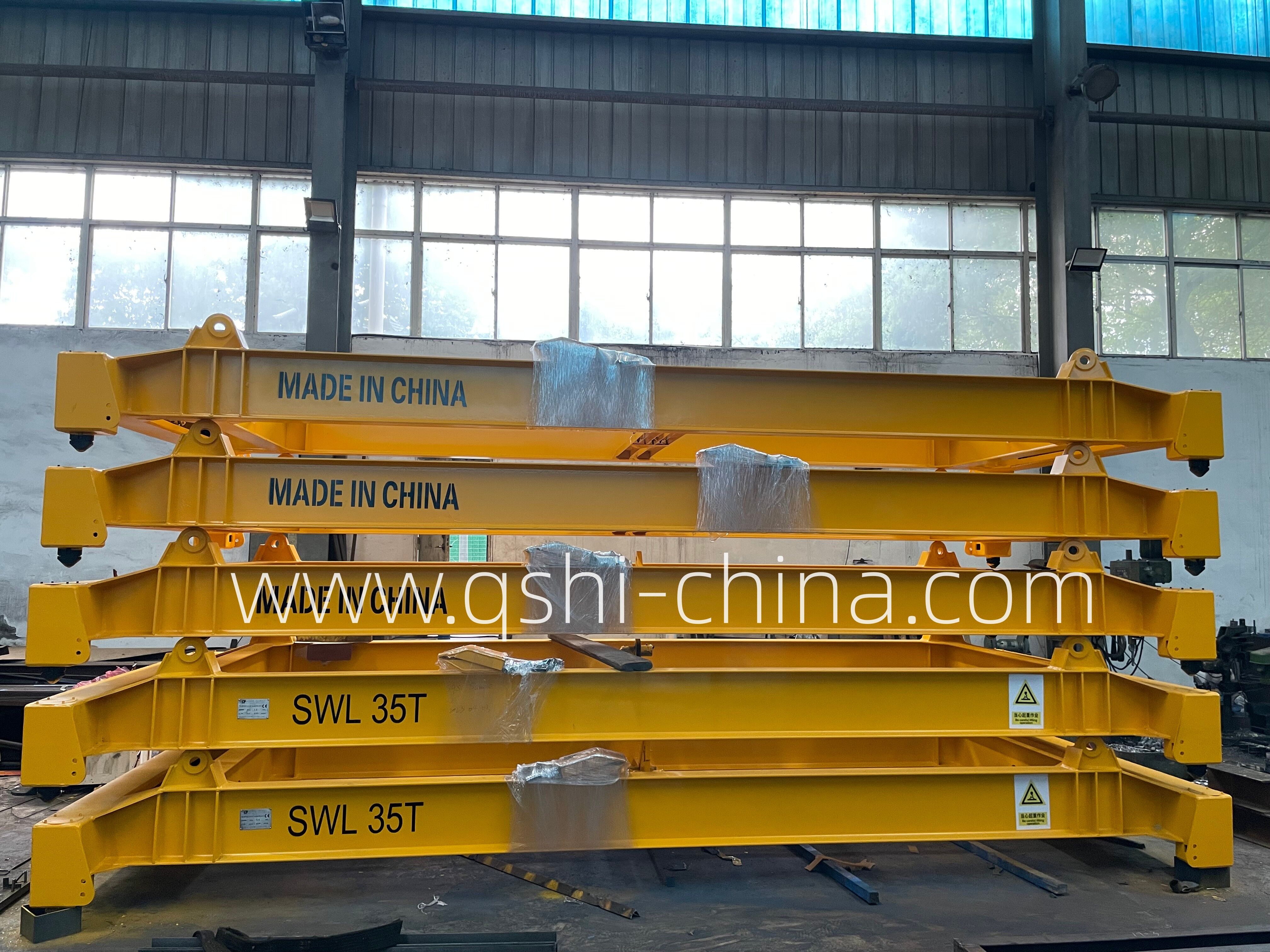 Qshi Iso Standard 20ft 40ft 45ft Twist Lock Spreader - Buy China ...
