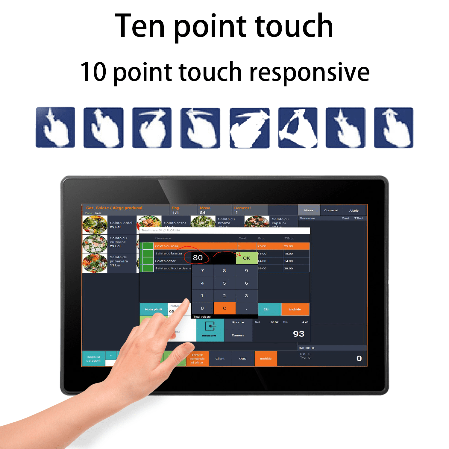 Reliable High Resolution 10.1 Inch Front Ip65 All-in-one Pc Oem ...
