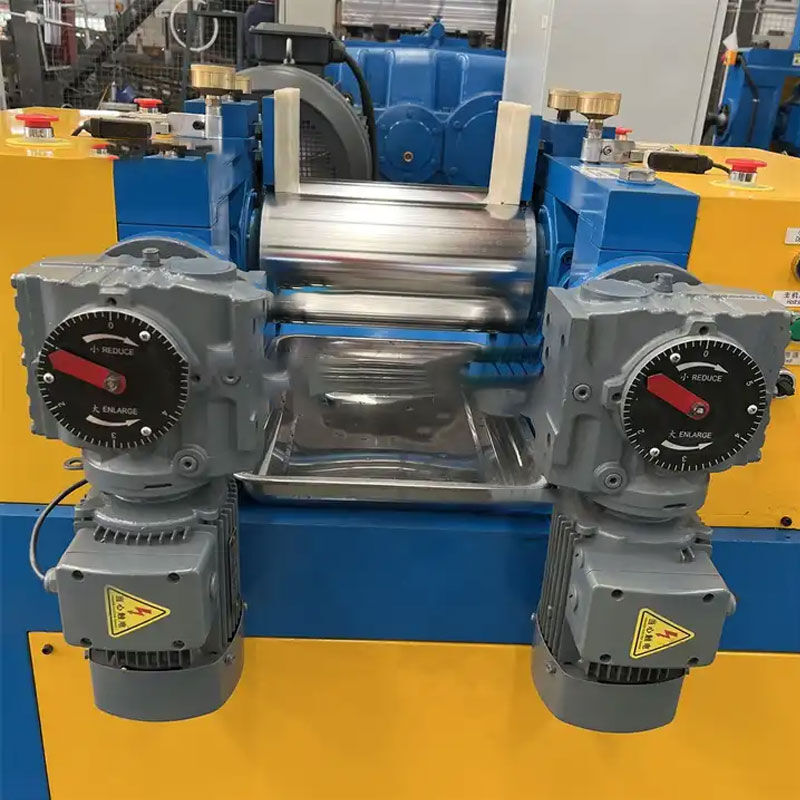 Factory Price Durable 6 Inch Pvc / Plastic Heating Two Roll Rubber Mixing Mill, Lab Two Roll ...