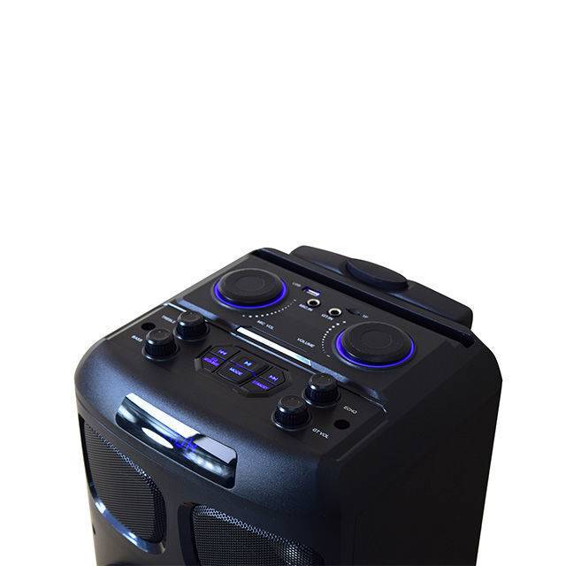 Rechargeable Hand Carry Portable Outdoor Speaker Single 8" Wireless Bt ...