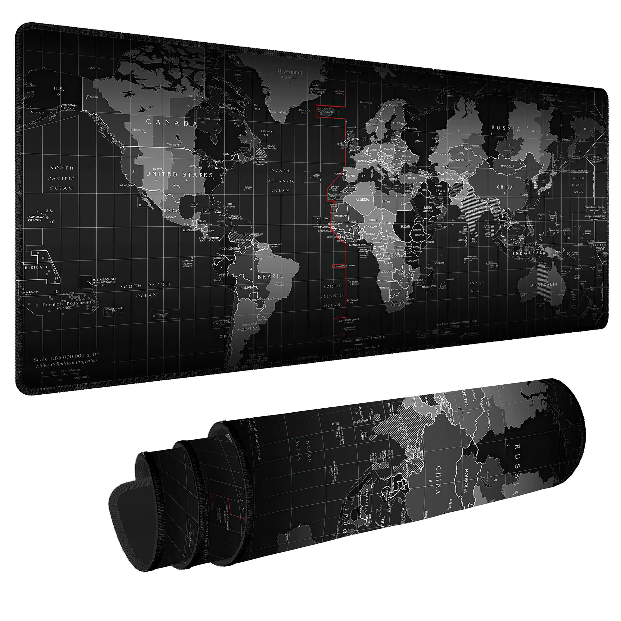 Hot Sale World Map Mouse Pad Sublimation Mouse Pad - Expore China ...