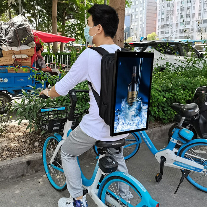Buy Wholesale China Wholesale 21.5 Inch Touch Screen Backpack Billboard ...