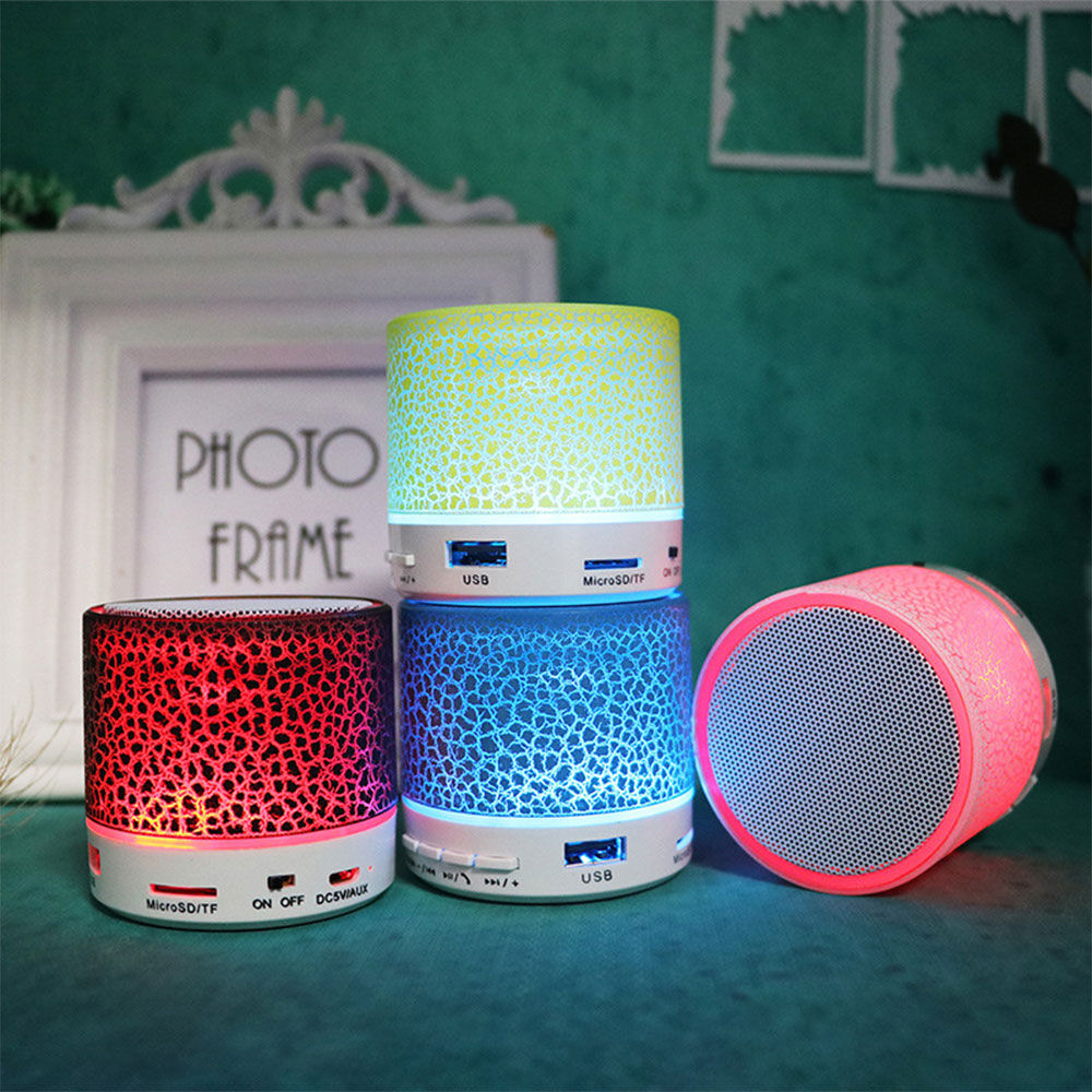 Buy Wholesale China Portable Mini Speaker Led Light 4.1 Bluetooth ...