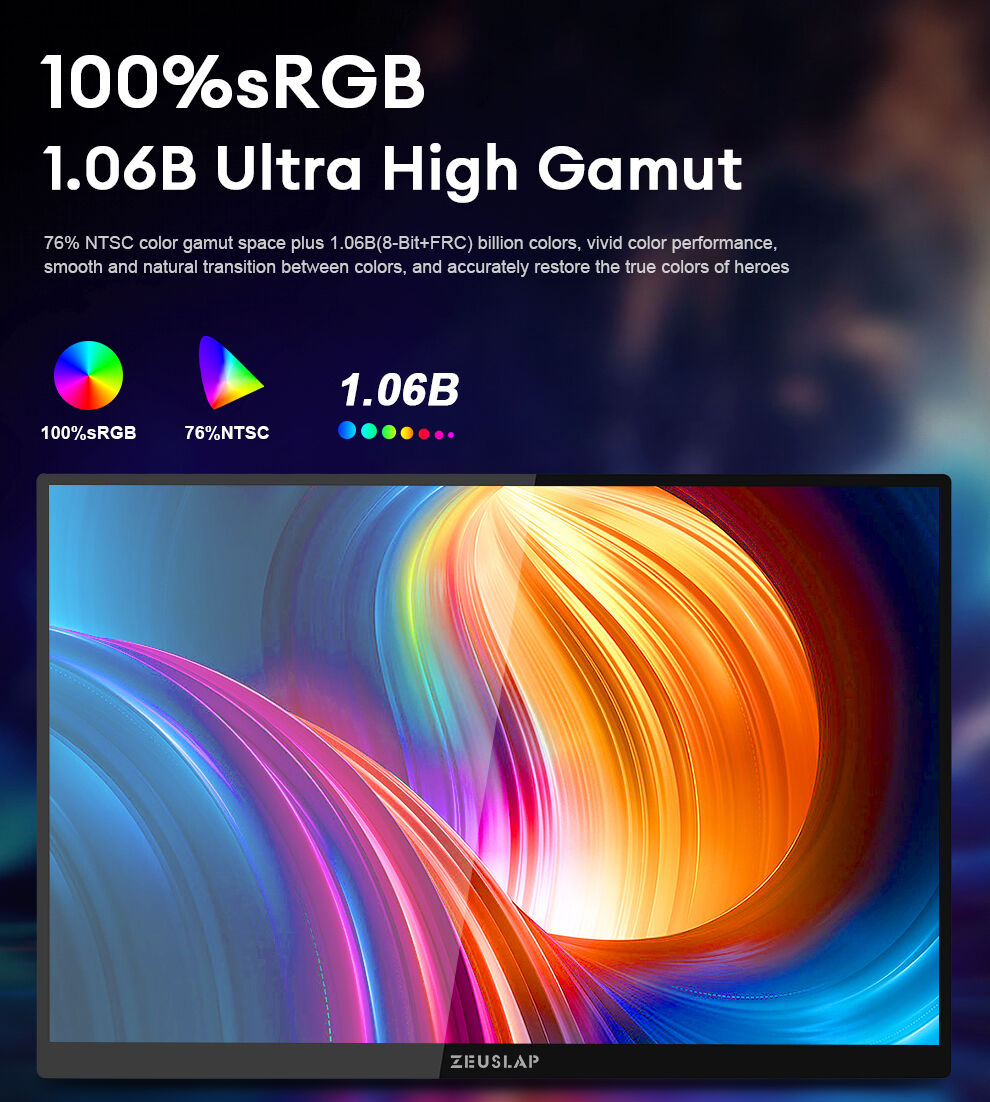 16" 144hz Z16 Max Pro Touch Screen Portable Monitor 2560*1600p 100%srgb ...