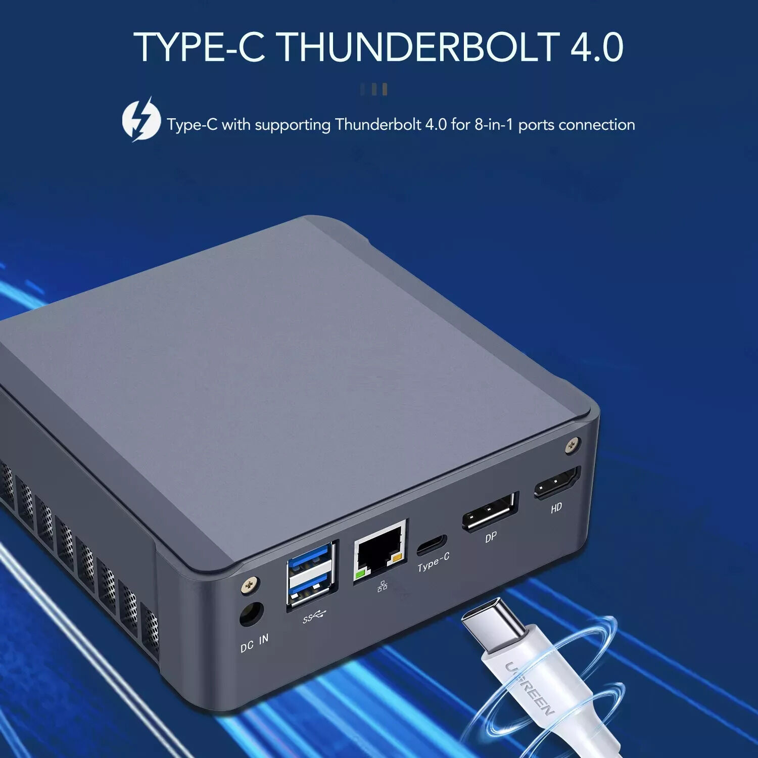 Sengston Mini Pc Core I5 1135g4 Ddr4 8gb Ram And 256gb Drive Mini ...