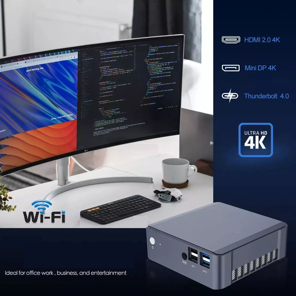 Sengston Mini Pc Core I5 1135g4 Ddr4 8gb Ram And 256gb Drive Mini ...