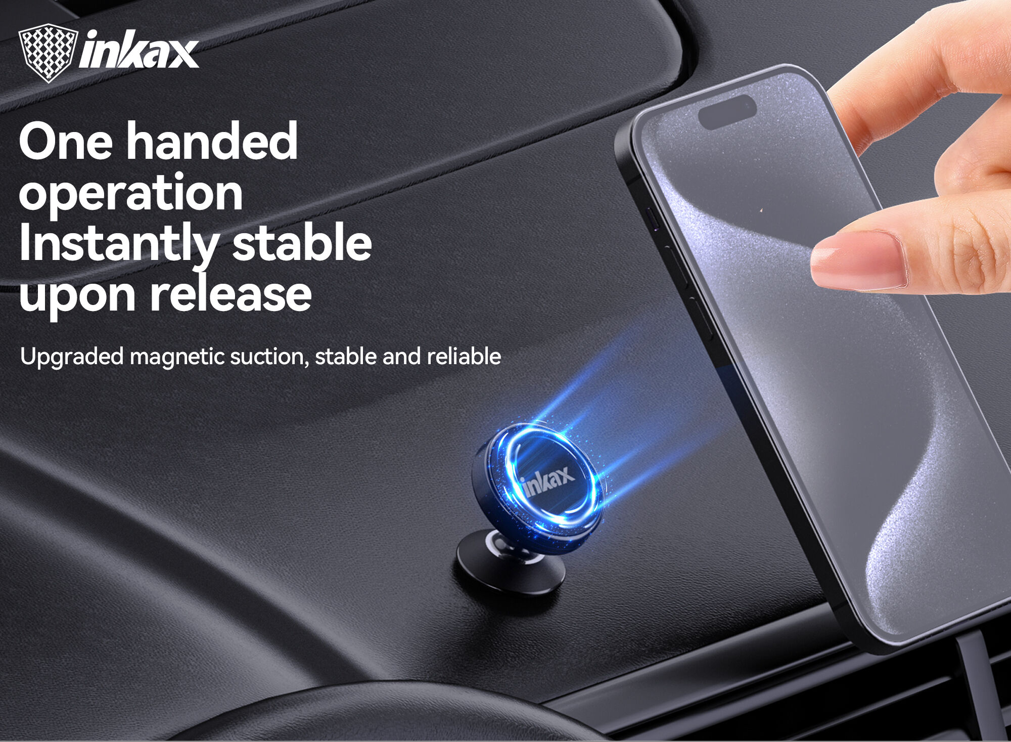 Buy Wholesale China Inkax Car Holder Magnetic Rotate 720° Metal ...