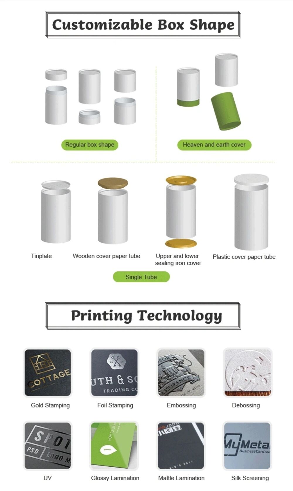 2024 Packaging Factory Custom Gift Packaging Cylinder Round Tube Candle ...