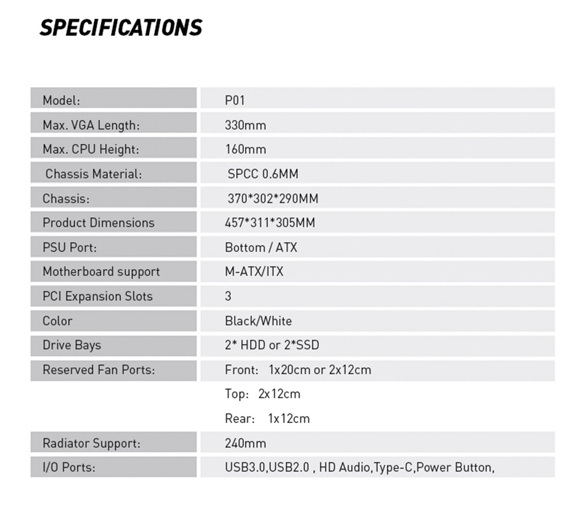 High End Gaming Hexagon Front Infinity Mirror Full Glass Mini Atx Matx ...