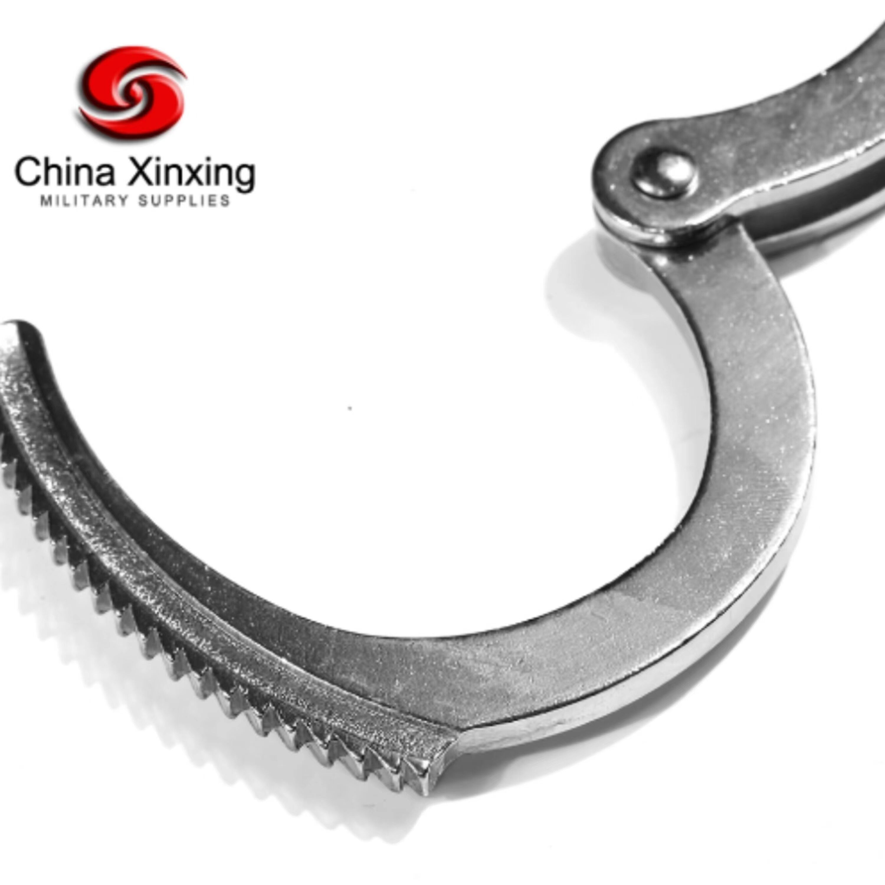 Buy China Wholesale Custom Carbon Steel Law Enforcement Silver Handcuff ...