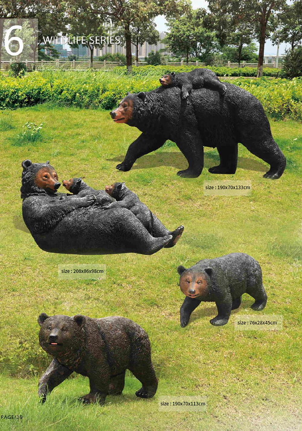 Modern Garden Sculpture Life Like Animal Realistic Dog Indoor Outdoor ...