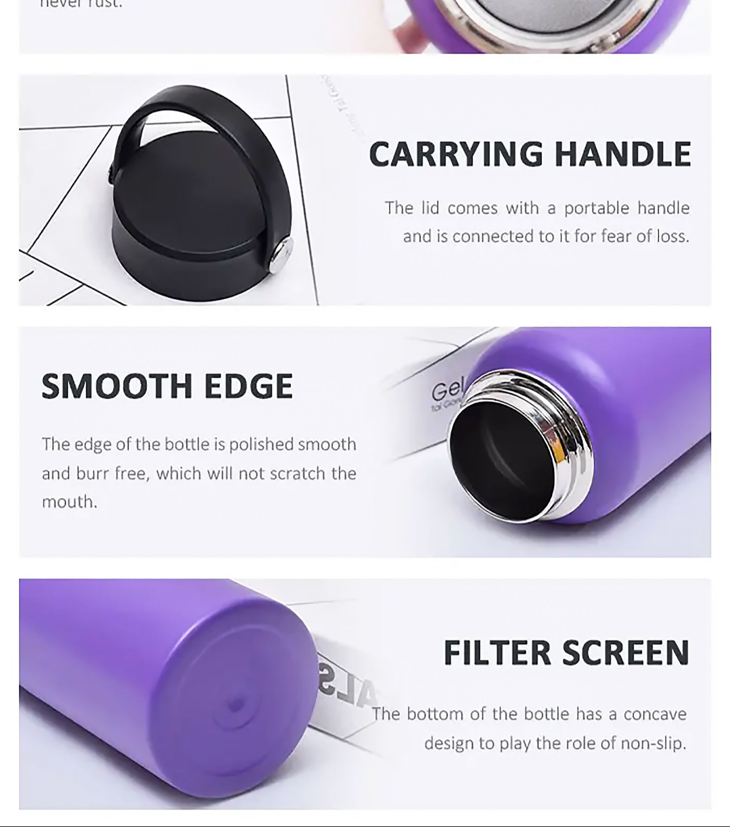 Oem/odm Custom Vacuum Flasks Fashion Water Bottle 32oz Thermo Flask ...