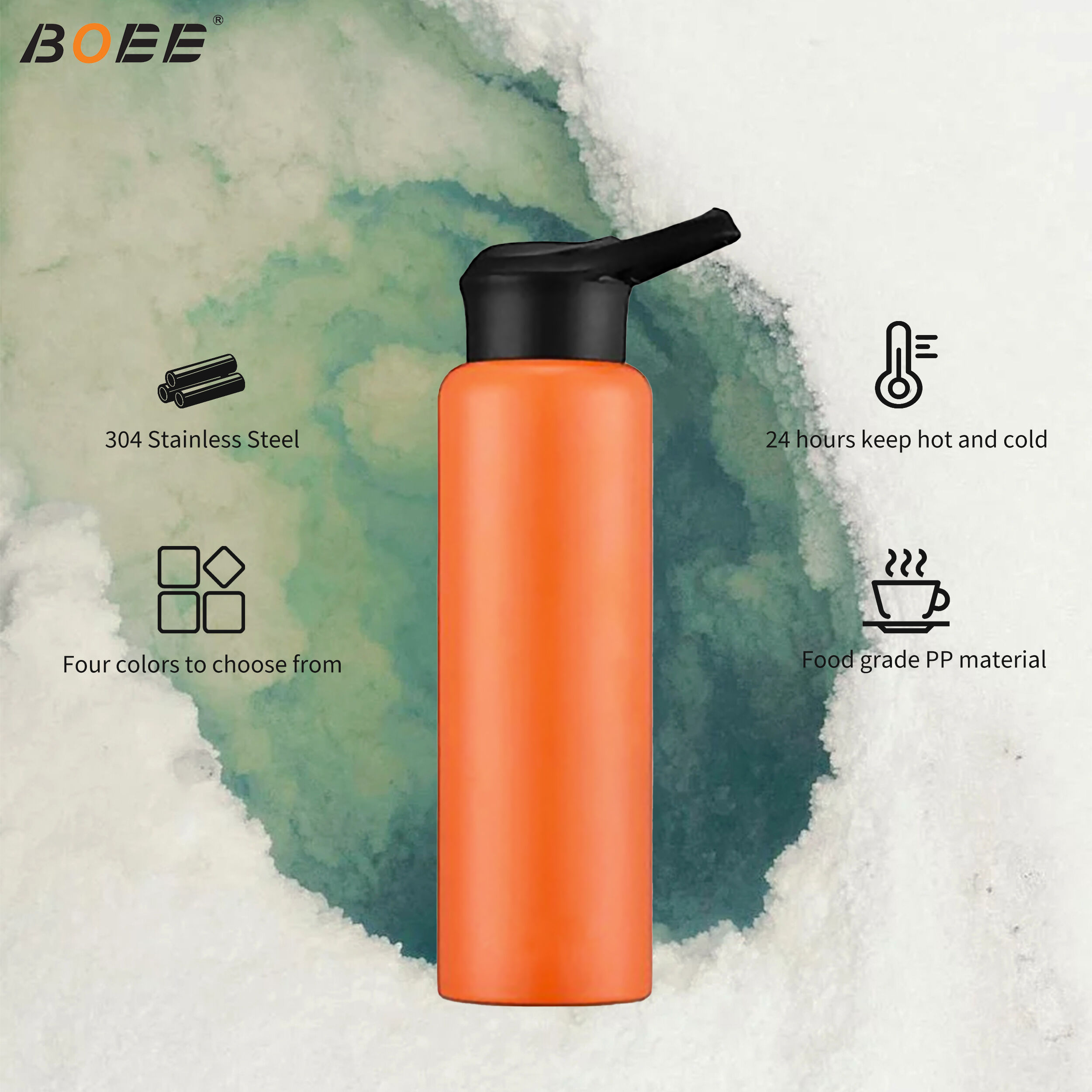 Oem/odm Custom Vacuum Flasks Fashion Water Bottle 32oz Thermo Flask ...