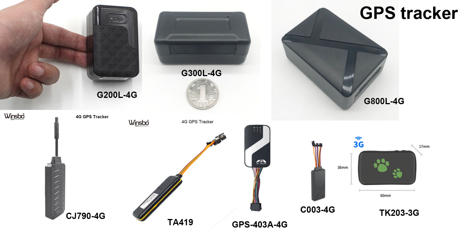 Yh05 Mini Car Gps Tracker Positioning Terminal 9-100v,hd8020 Gps/beidou ...