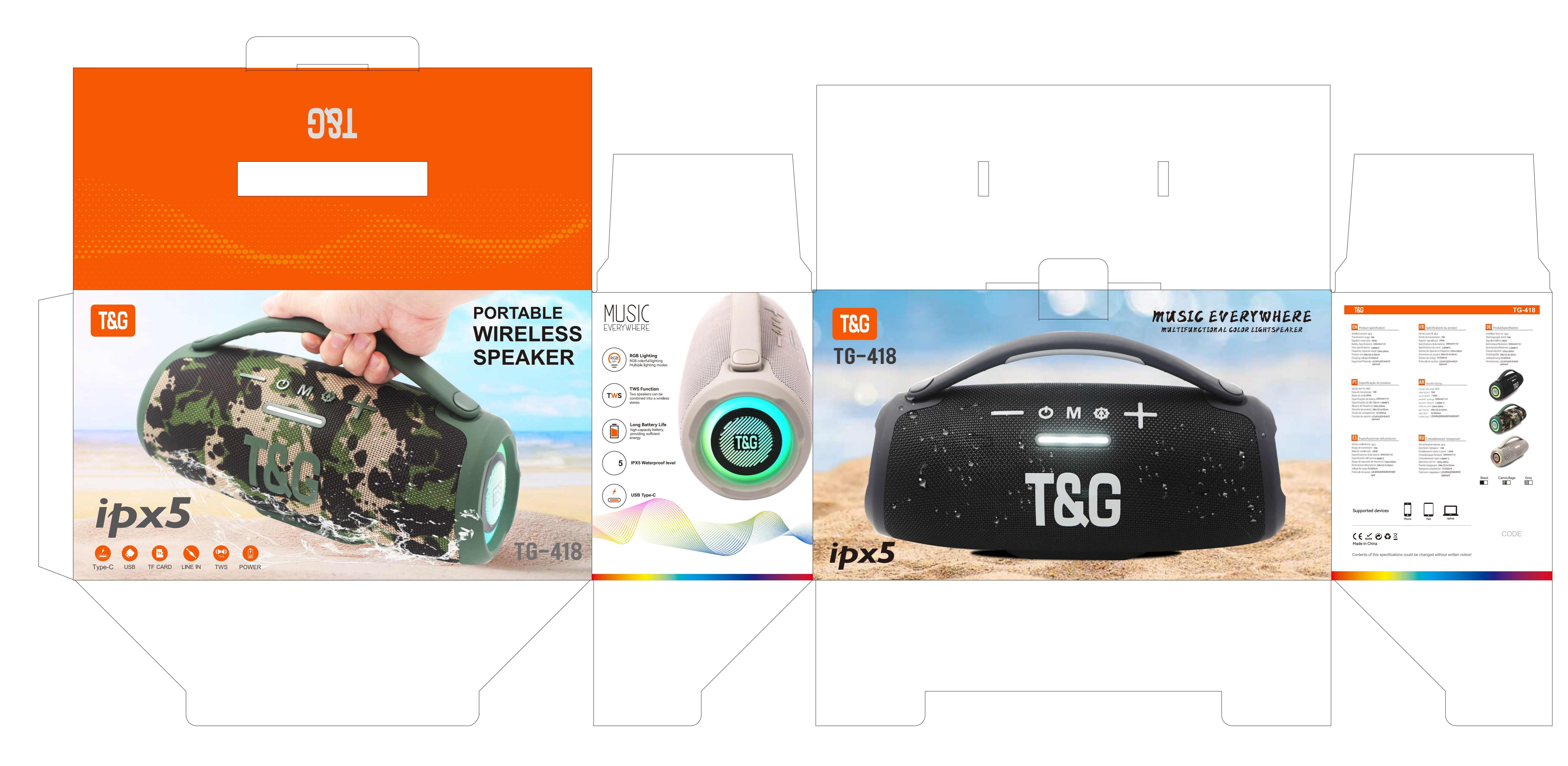 Buy Wholesale China Tg-418 30w Boom-bass Speaker ,wholesale, Factory Price , Oem , Odm Supplier ...