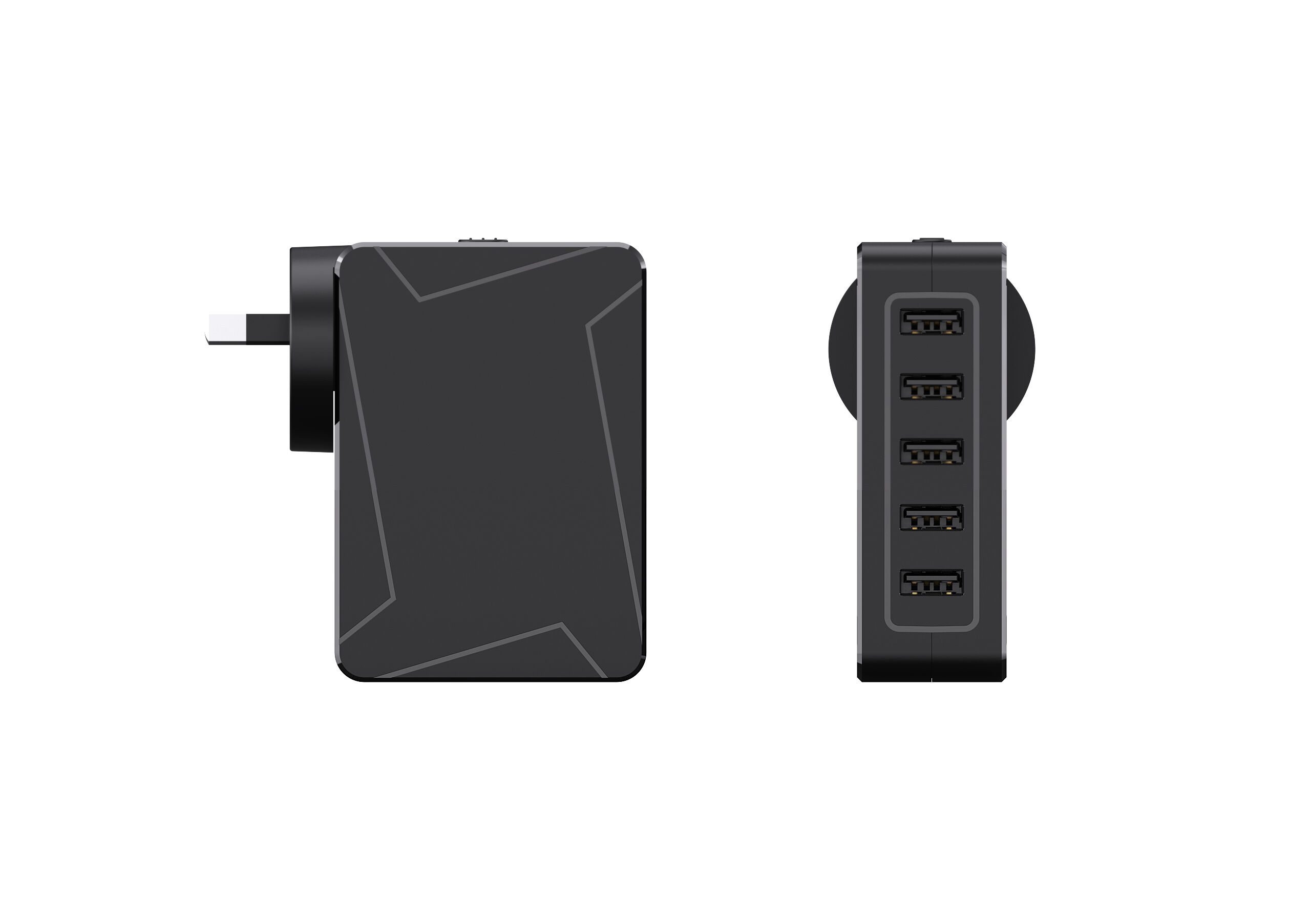 Bulk Buy China Wholesale Wholesale 5 Port Gan Fast Usb Charger Adapter ...