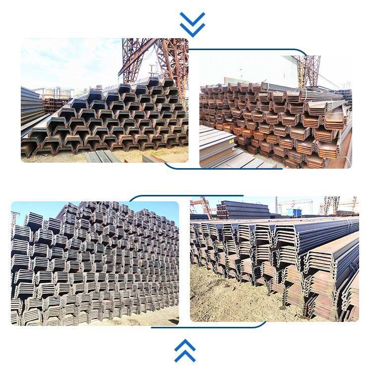 Cold Formed Mill Steel Pile Omega Type S355jr S275jr Carbon Steel Sheet ...
