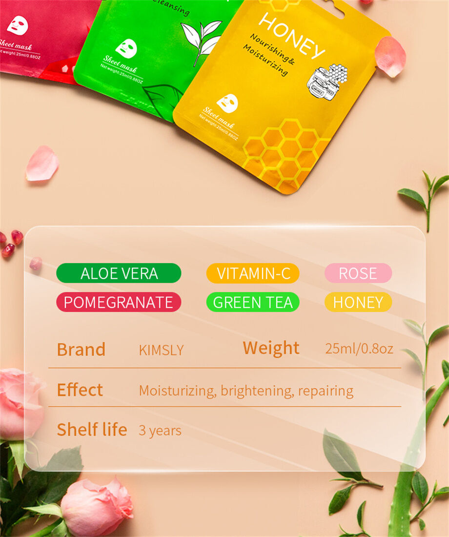 Facial Mask Private Label Hydrating Beauty Moisturizing Nourishing ...