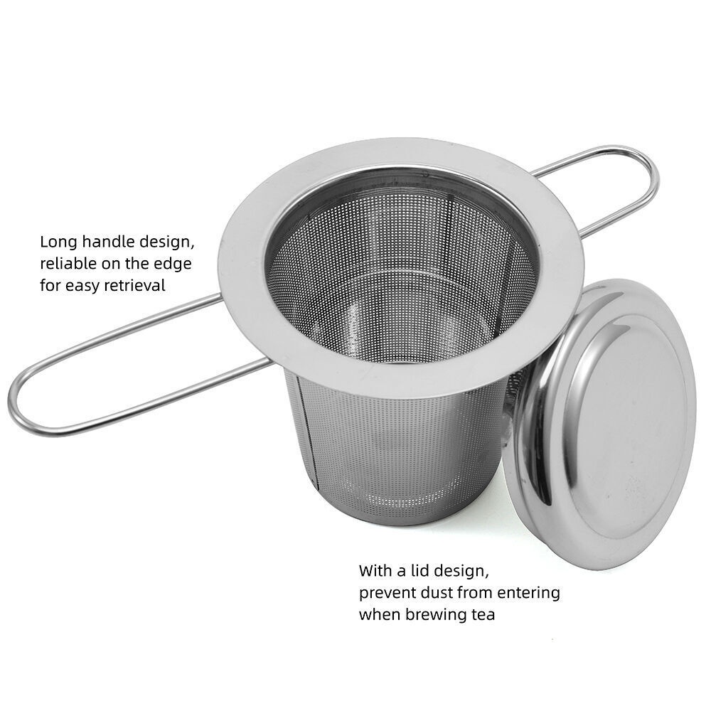 Buy Wholesale China Premium Stainless Steel Folding Handle Basket Tea ...