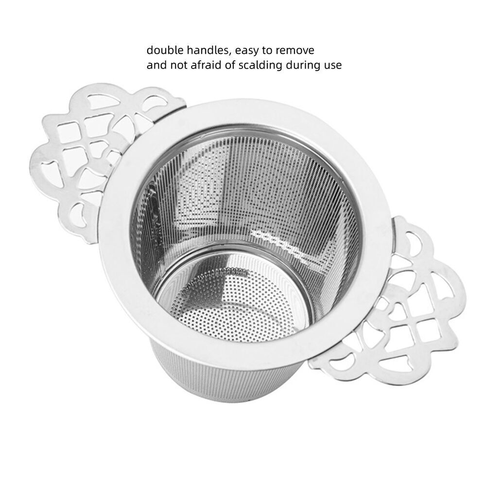 Buy China Wholesale Elegant Double Winged Handles Loose Leaf Strainer ...