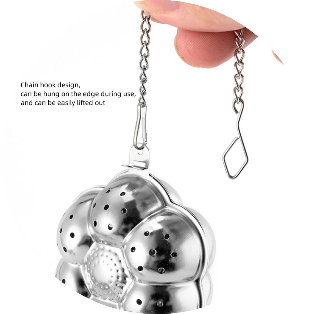 Professional Flower Shape Stainless Steel Strainer Tea Infuser With ...