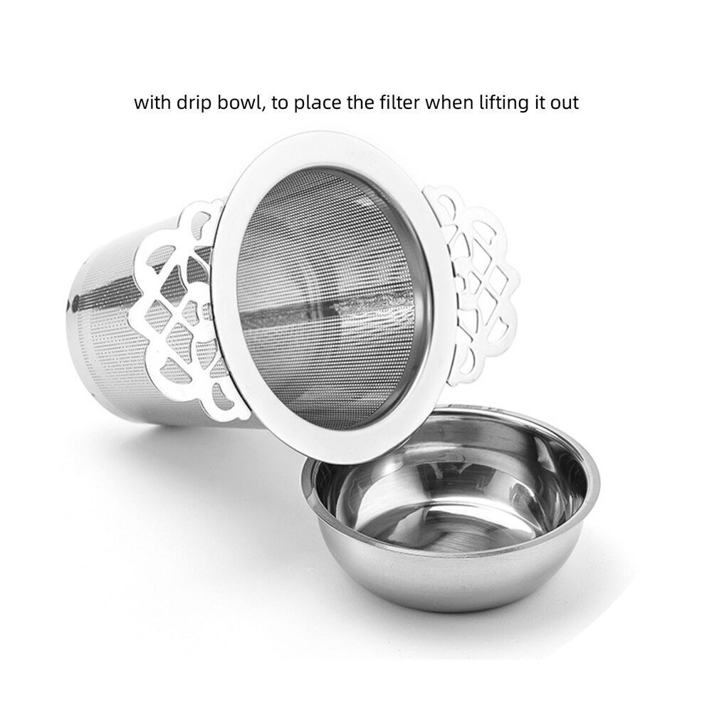 Buy China Wholesale Elegant Double Winged Handles Loose Leaf Strainer ...