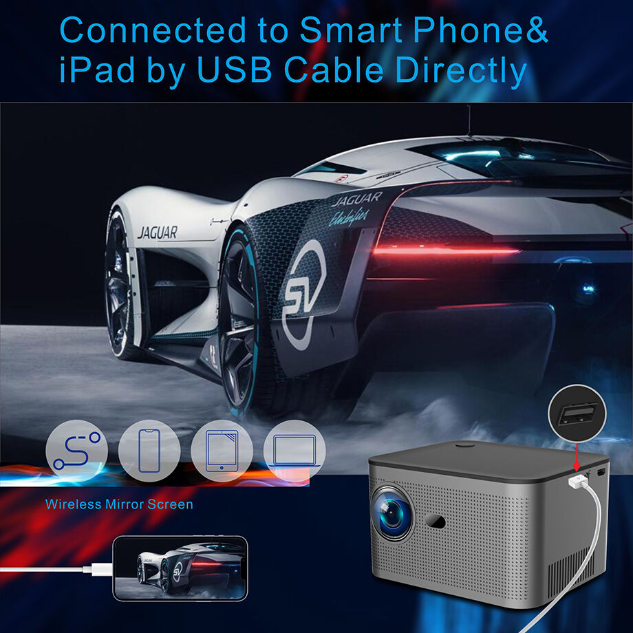 Buy Wholesale China A Hy350 Full Hd 1920x1080p 4k Portable Home Theater ...