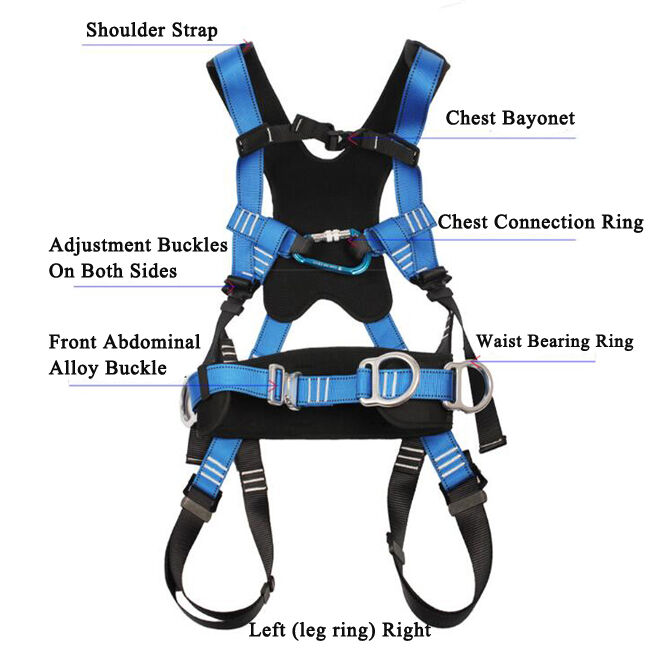 Buy Wholesale China Electrician Construction Full Body Safety Harness ...