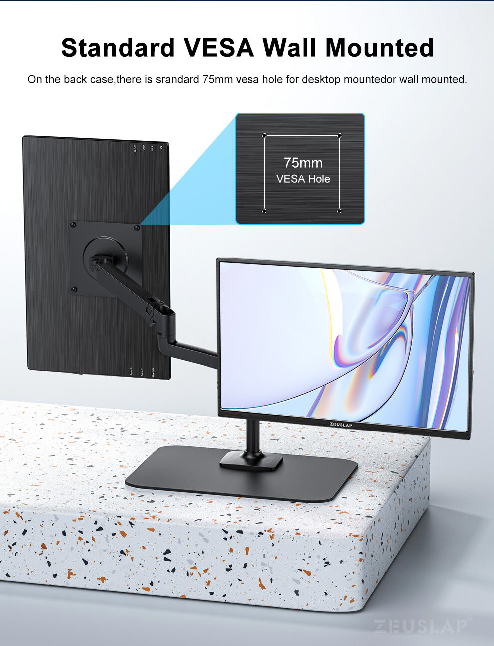 Buy Wholesale China Zeuslap 14" 16:10 Portable Lcd Screen 1920*1200p ...