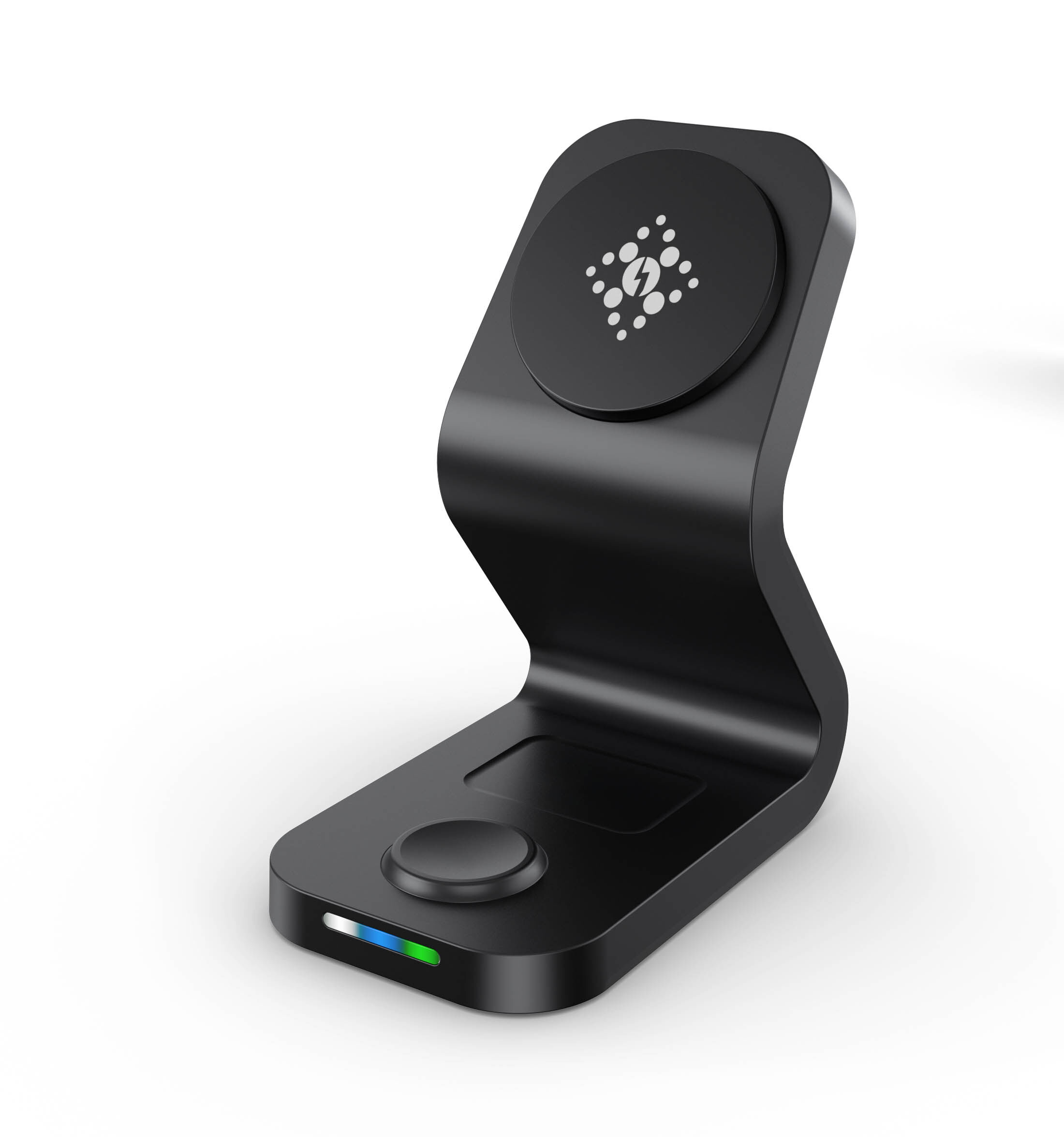 Buy Wholesale China Magnetic 3 In 1 Fast Wireless Charger & 3 In 1 ...