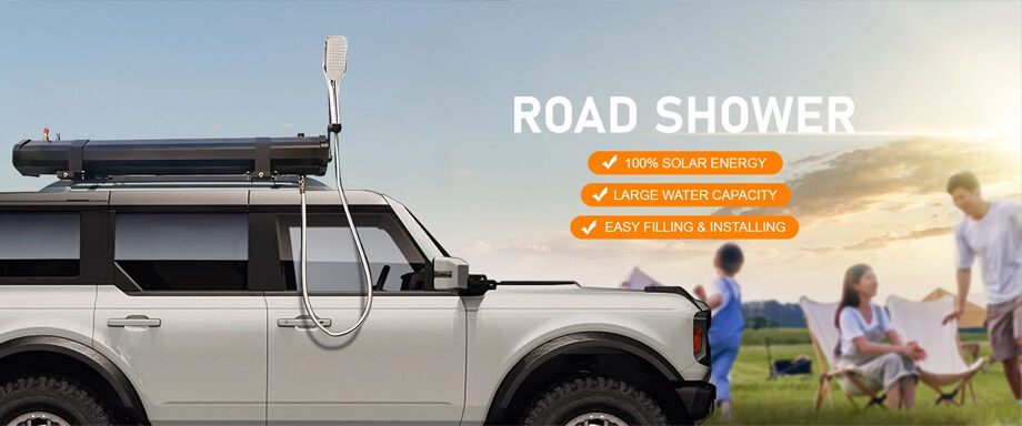 Car Rooftop Pressurized Water Tank Cswt02,a Solar Shower For Camping ...