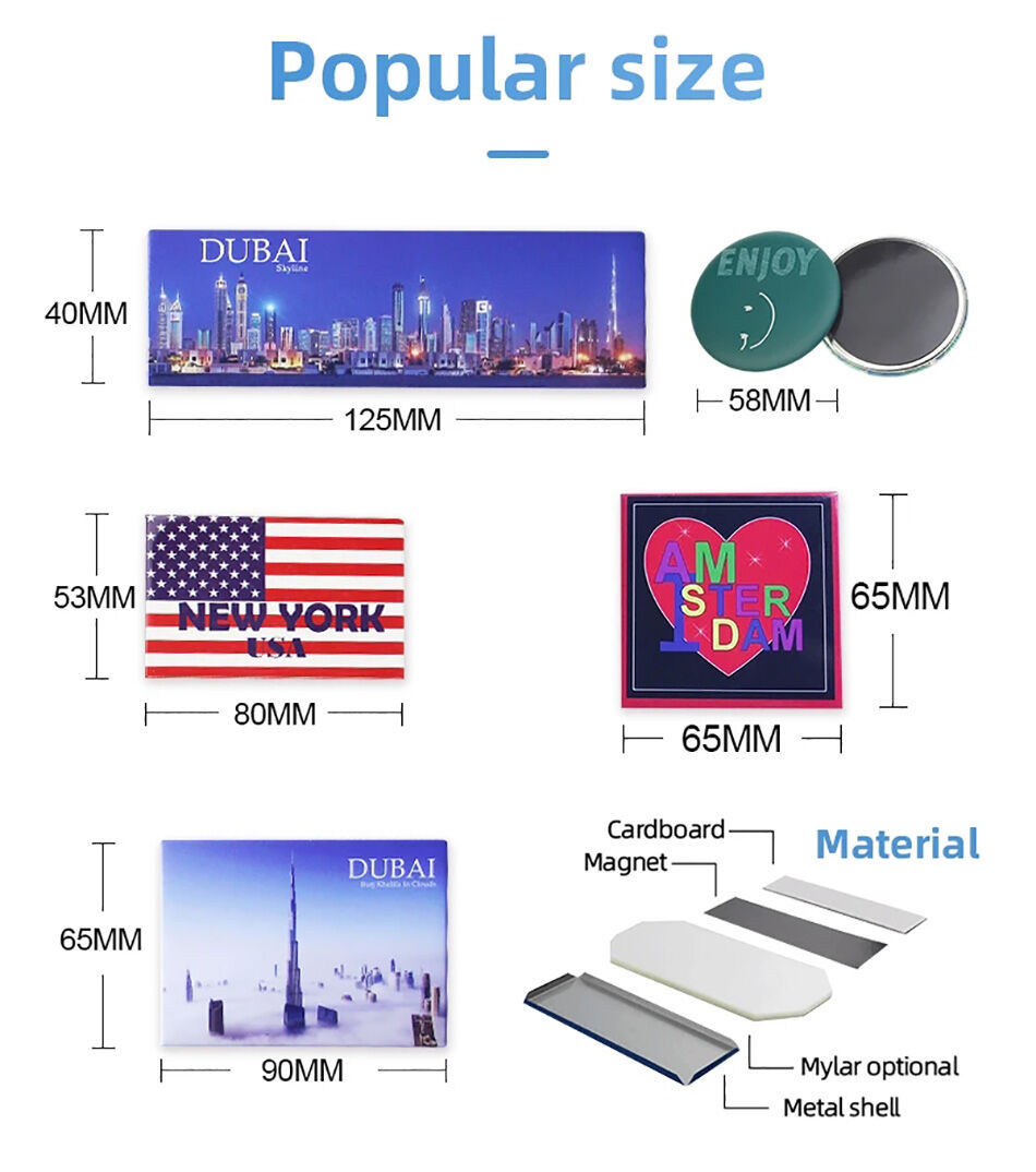 3d Refrigerator Magnets Custom Refrigerator Magnet Ref 3d Tin Tinplate ...