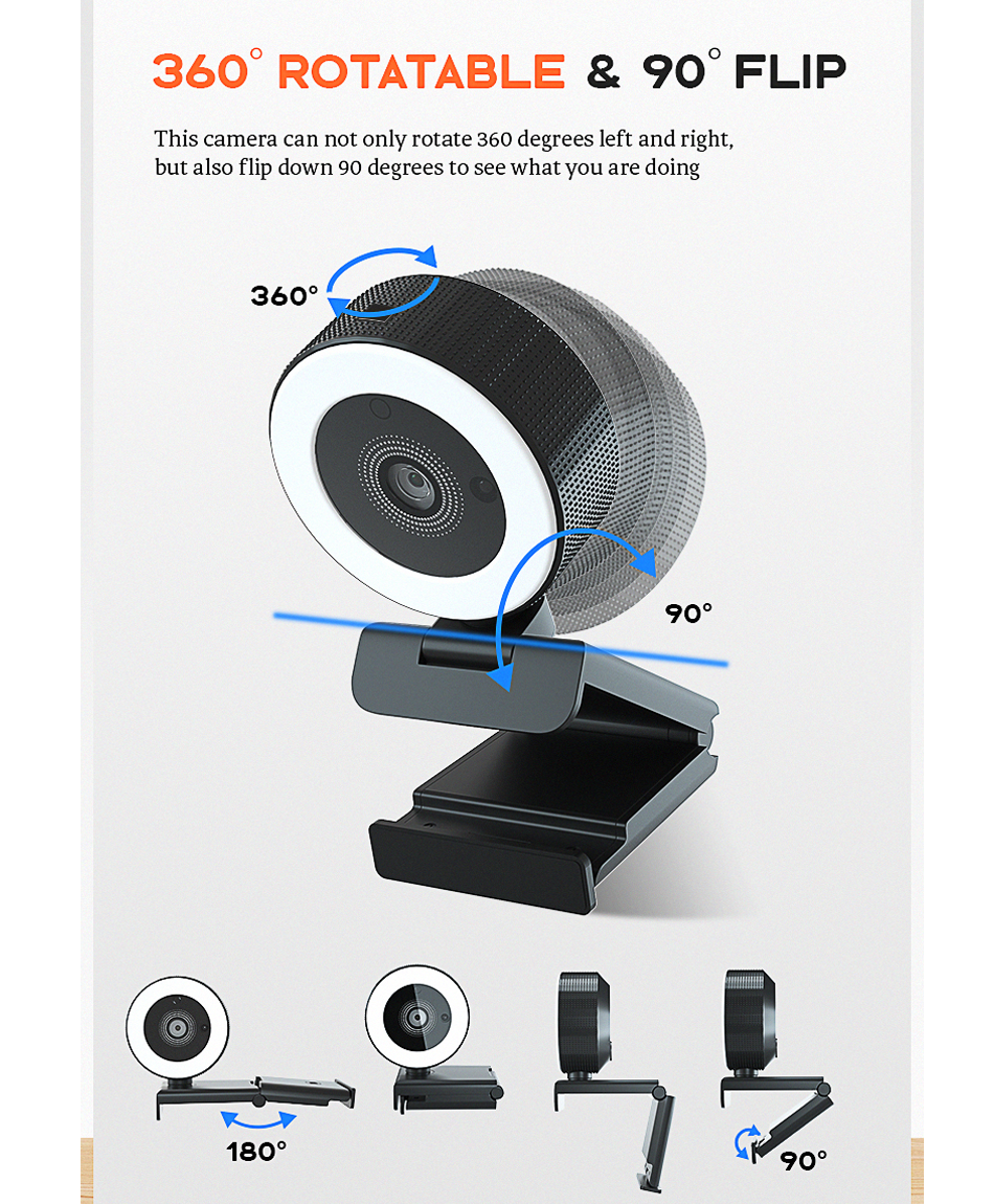 Buy Wholesale China Streaming Webcam With Microphone: 1080p 60fps Usb ...