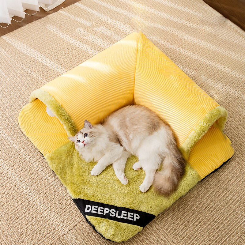 Achetez en gros L'arctique Velours Hiver-réchauffement Chat Tunnel Lit ...