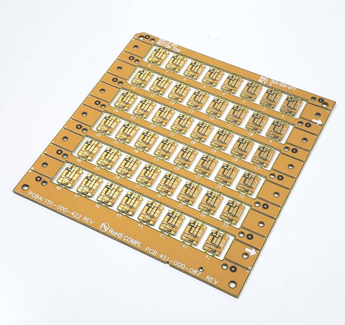 4l Pcb, Fr4, 1.0mm, 1oz Cu, Size:12.39x9.90mm, 48 Pcs/pnl/132.08 X 137 ...