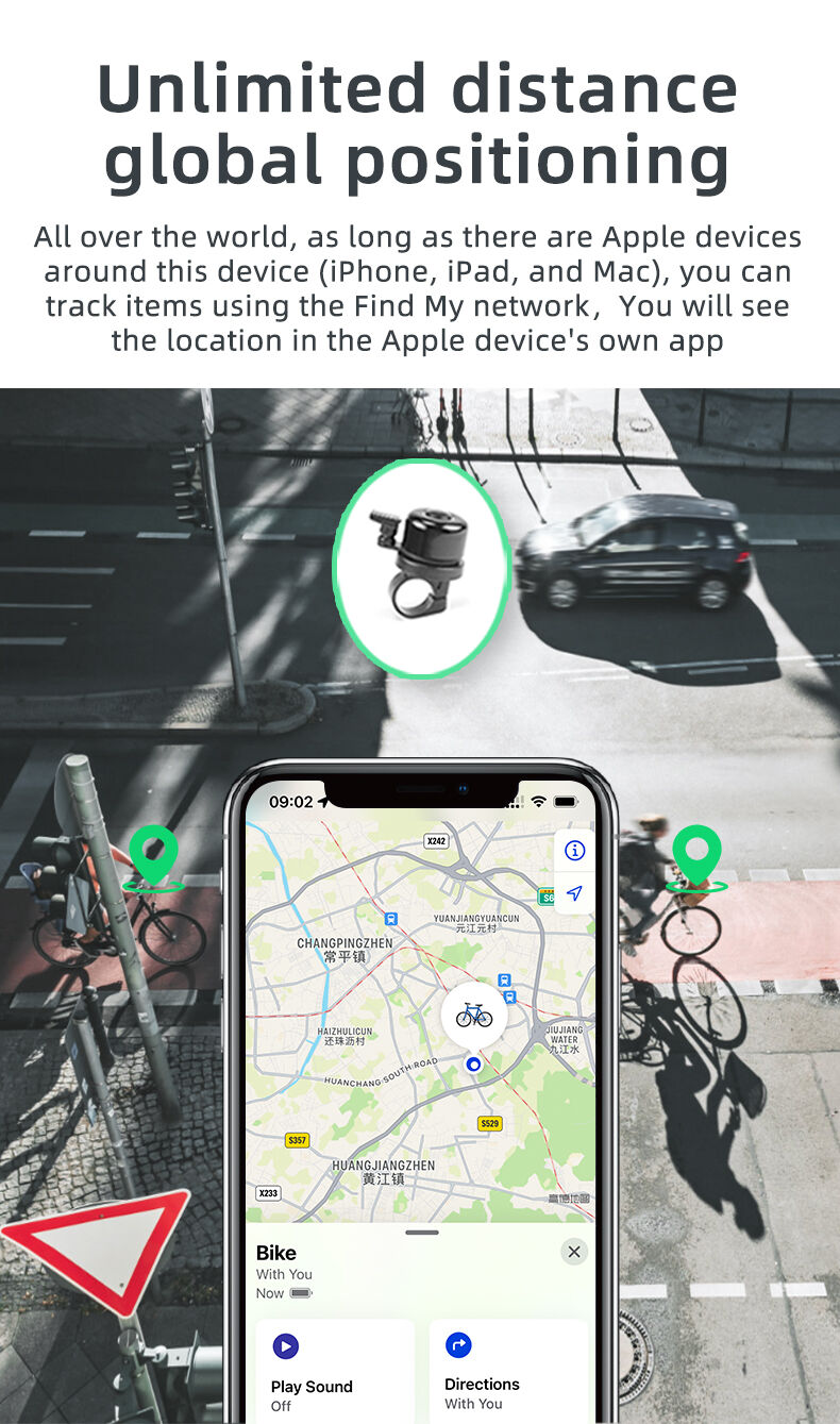Bluetooth Anti-lost Small Smart Tag Air Tag Tracker Finder Find My ...