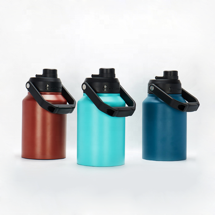 Large Capacity 64oz 128oz Stainless Steel Thermos Bottle Portable ...