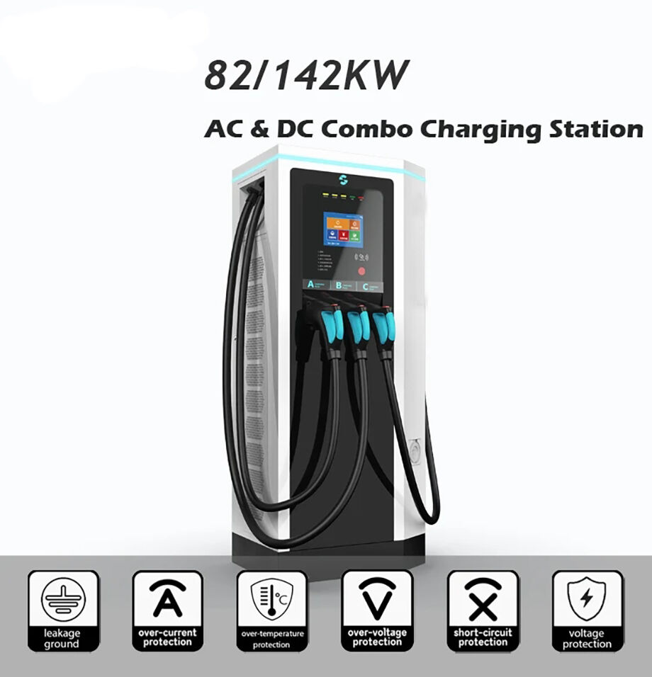 New Energy Charging Point Ac Dc Combo 104kw 200a Ccs Chademo Type2 Ce ...