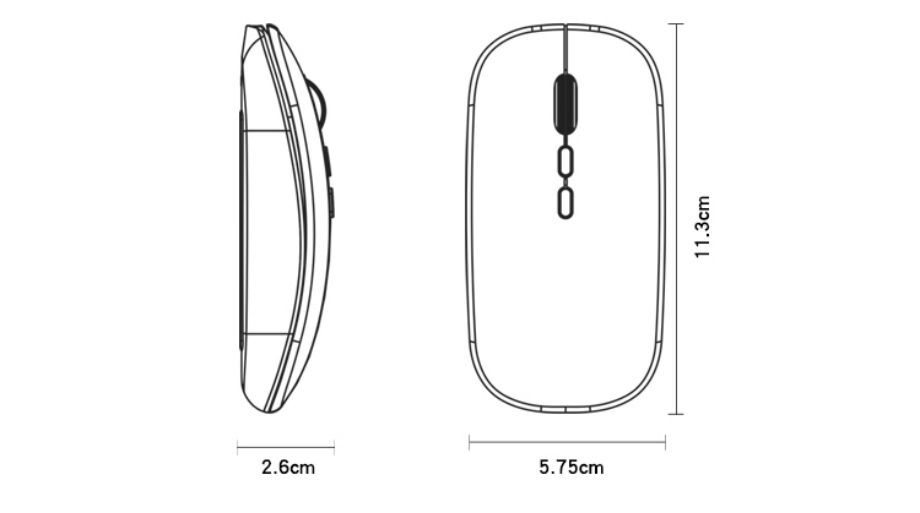 Buy Wholesale China Yesido Kb15 Slim 2.4g Wireless Mouse Rechargeable ...