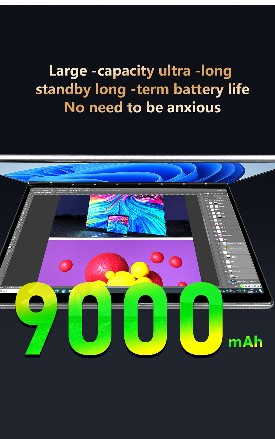 Hot Selling Cheapest Laptop 2.5k Resolution Laptop Dual Touch Screen ...