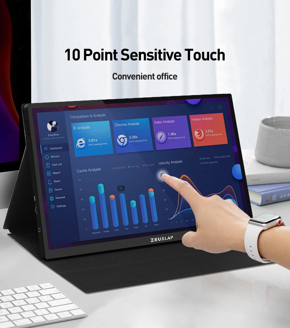 Zeuslap 14" Touch Screen 1920*1080p Ips Gaming Display Portable Monitor ...