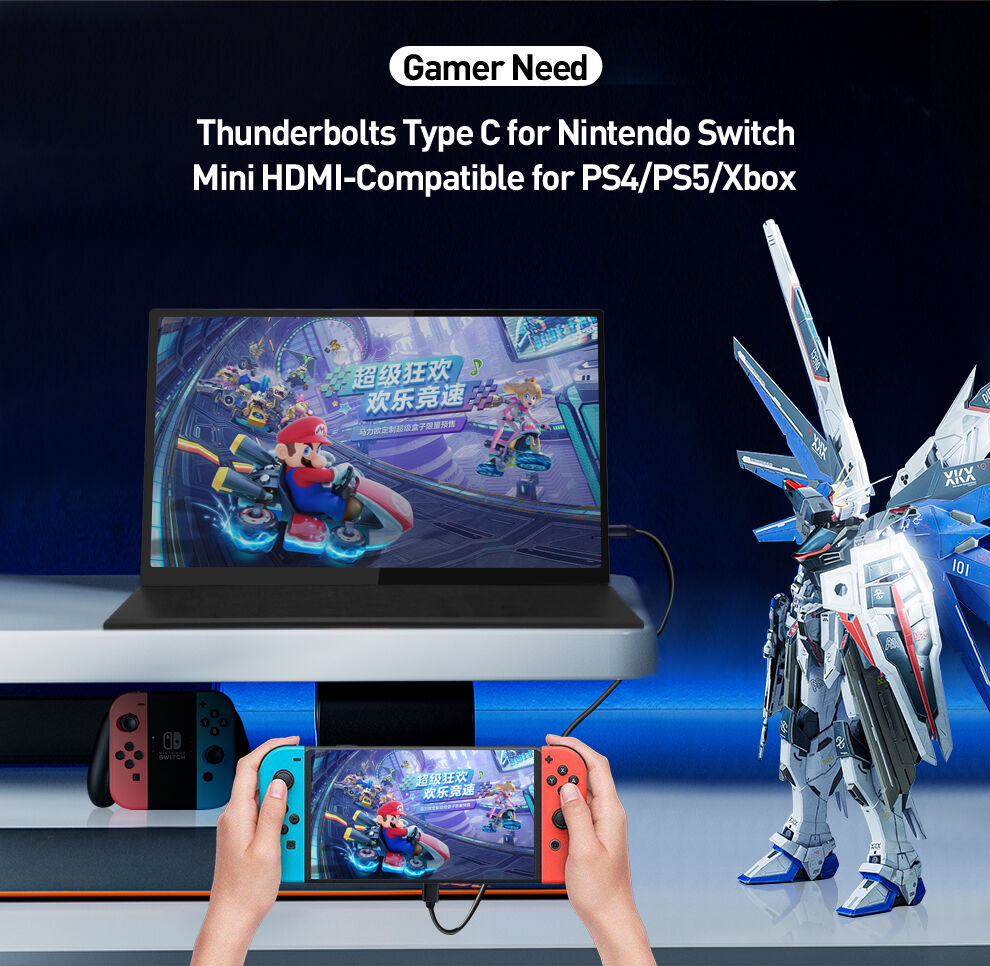 Zeuslap 14" Touch Screen 1920*1080p Ips Gaming Display Portable Monitor ...