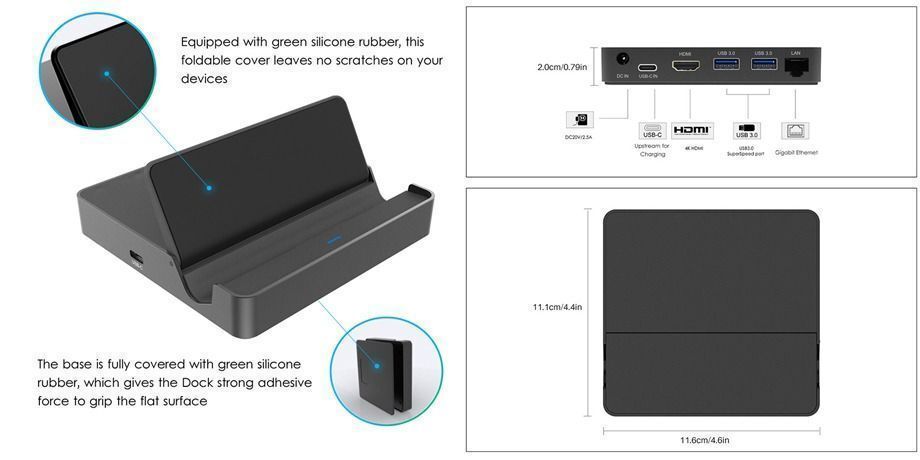 Buy Wholesale China Fcc Usb C Universal Gigabit Ethernet Docking ...