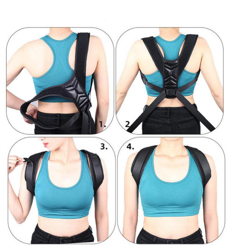 Buy Wholesale China Nylon Shoulder Lumbar Adjustable Posture Corrector ...