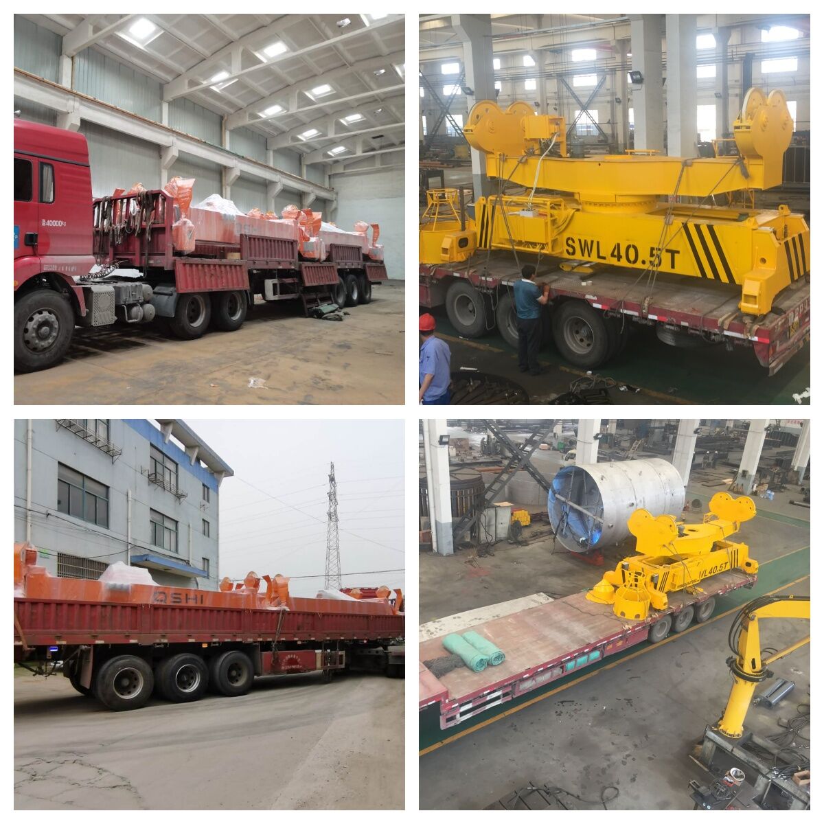 Factory Direct High Quality China Wholesale 20ft 40ft 45ft Hydraulic ...