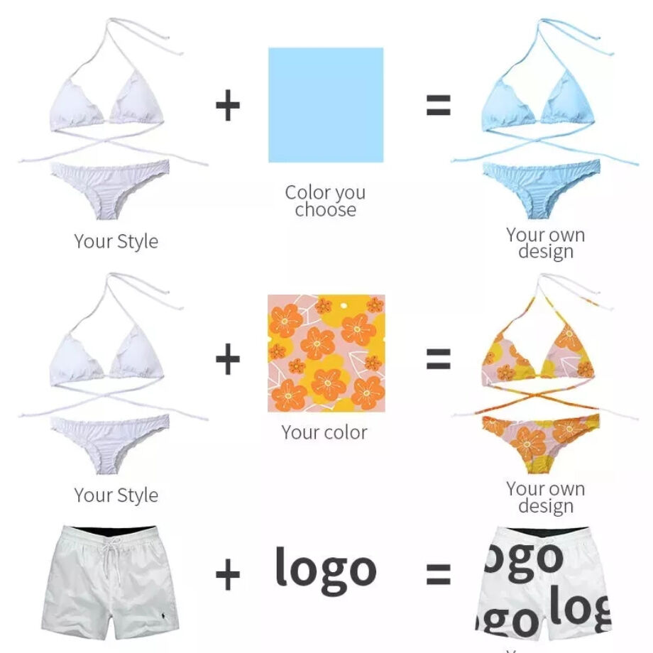 Women's Two Piece Swimsuits Tie Side Sexy Micro Bikini Swimwear Custom ...