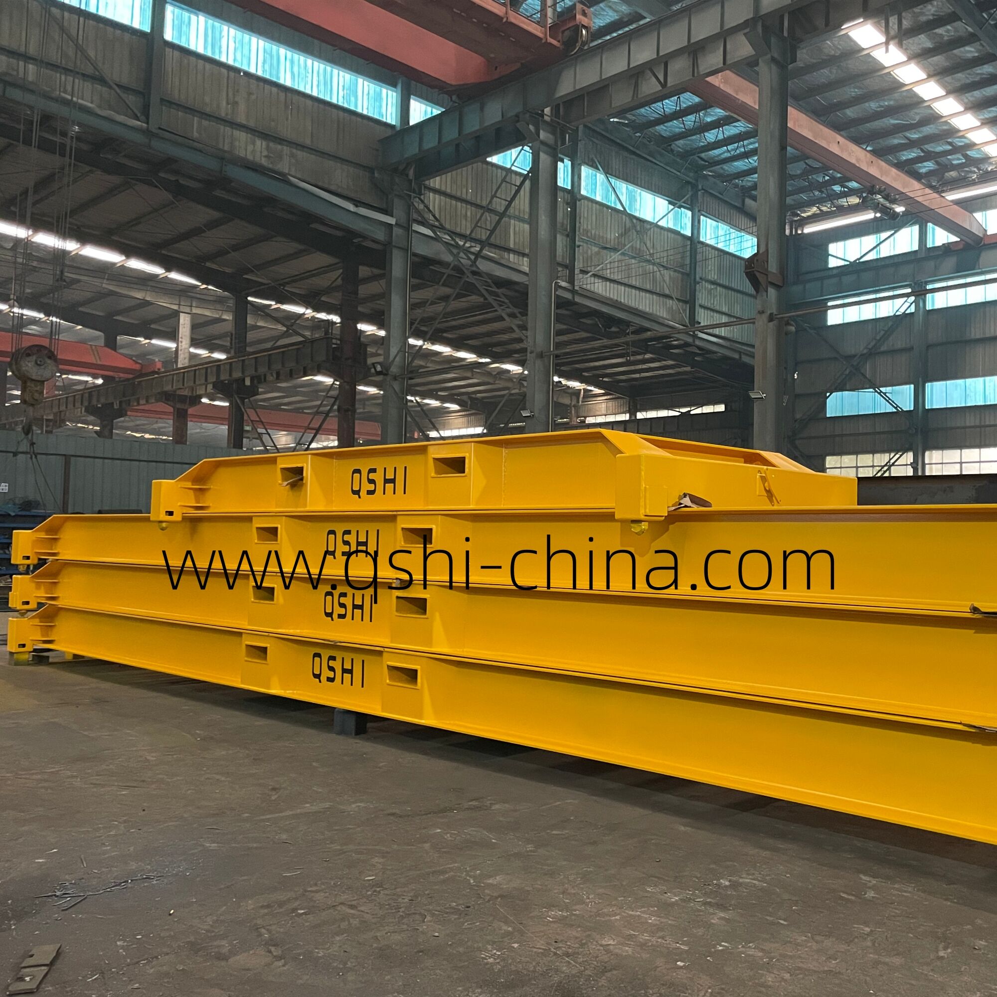 Qshi Heavy Duty 20ft 40ft Fixed Forklift Container Spreader Lifting ...